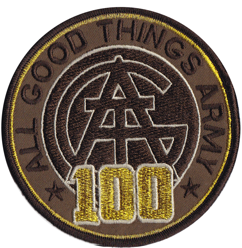FIRST 100 PATCH (VERY RARE) – All Good Things Merch Store