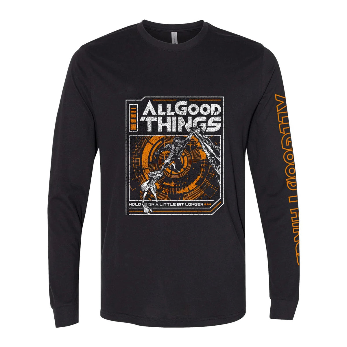 HOLD ON LONG SLEEVE TEE – All Good Things Merch Store