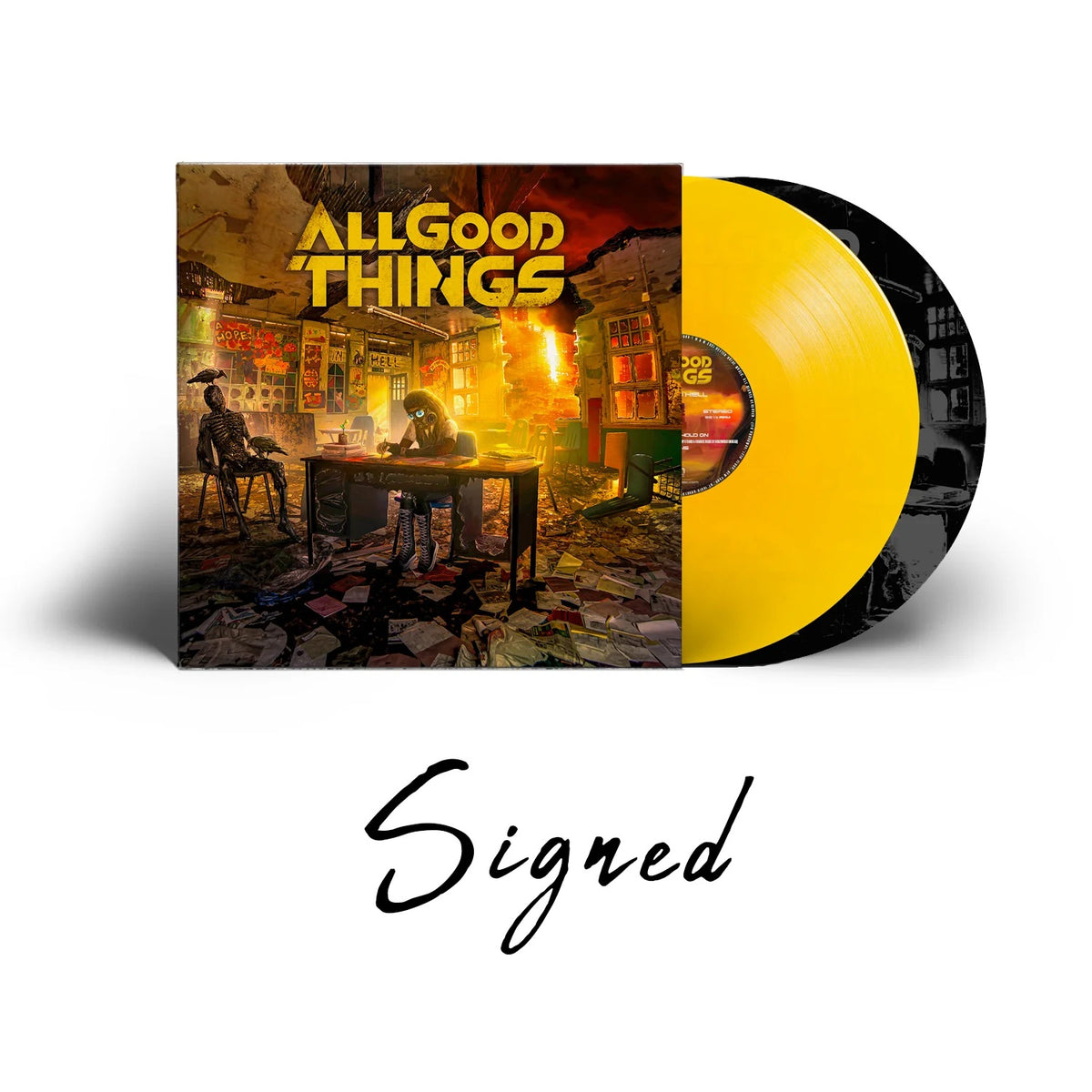 A HOPE IN HELL **SIGNED** DOUBLE VINYL – All Good Things Merch Store